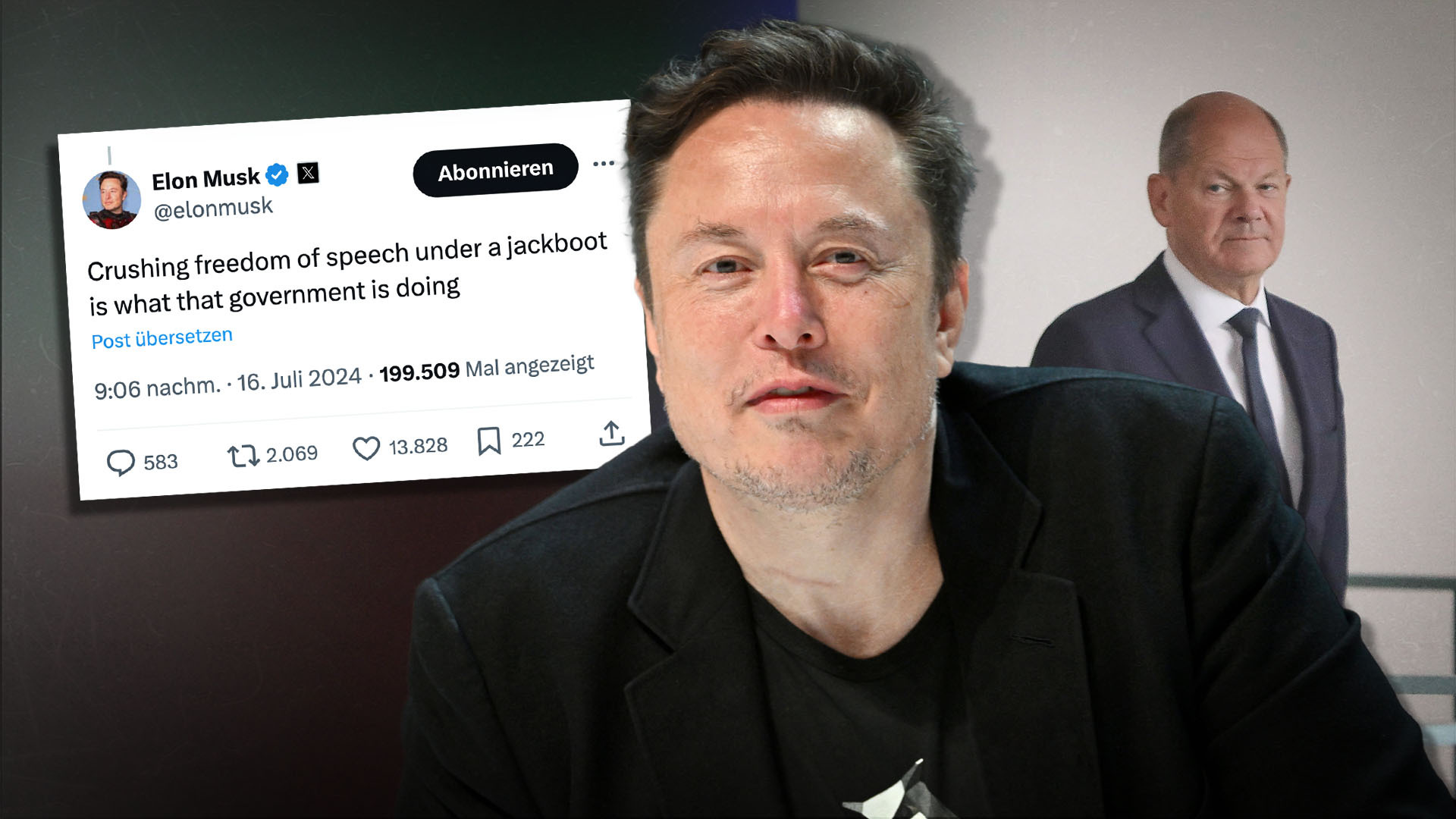 Elon Musk kritisiert Scholz wegen „Compact“-Verbot: „Diese Regierung ... Elon Musk kritisiert Scholz wegen „Compact“-Verbot: „Diese Regierung ...