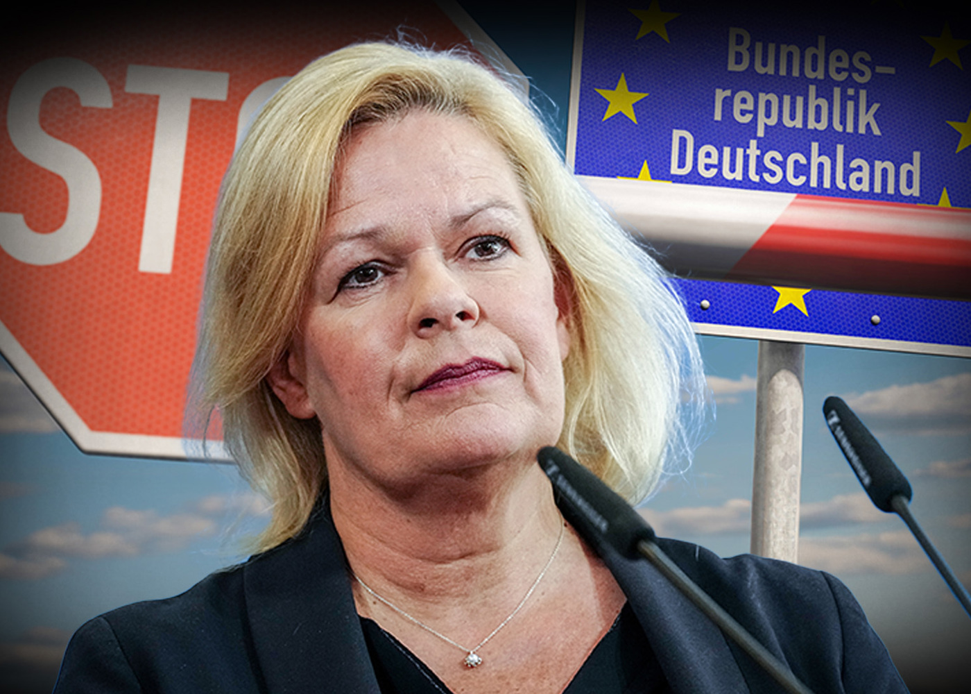 Gefährlich für Deutschland: Ministerin Faeser erfindet Asyl-Fakt | NIUS.de