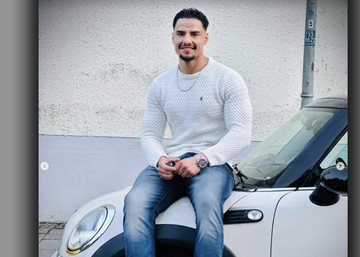 Bodybuilding-Fotos und islamistische Posts: Hier posiert Farhad N., der ...